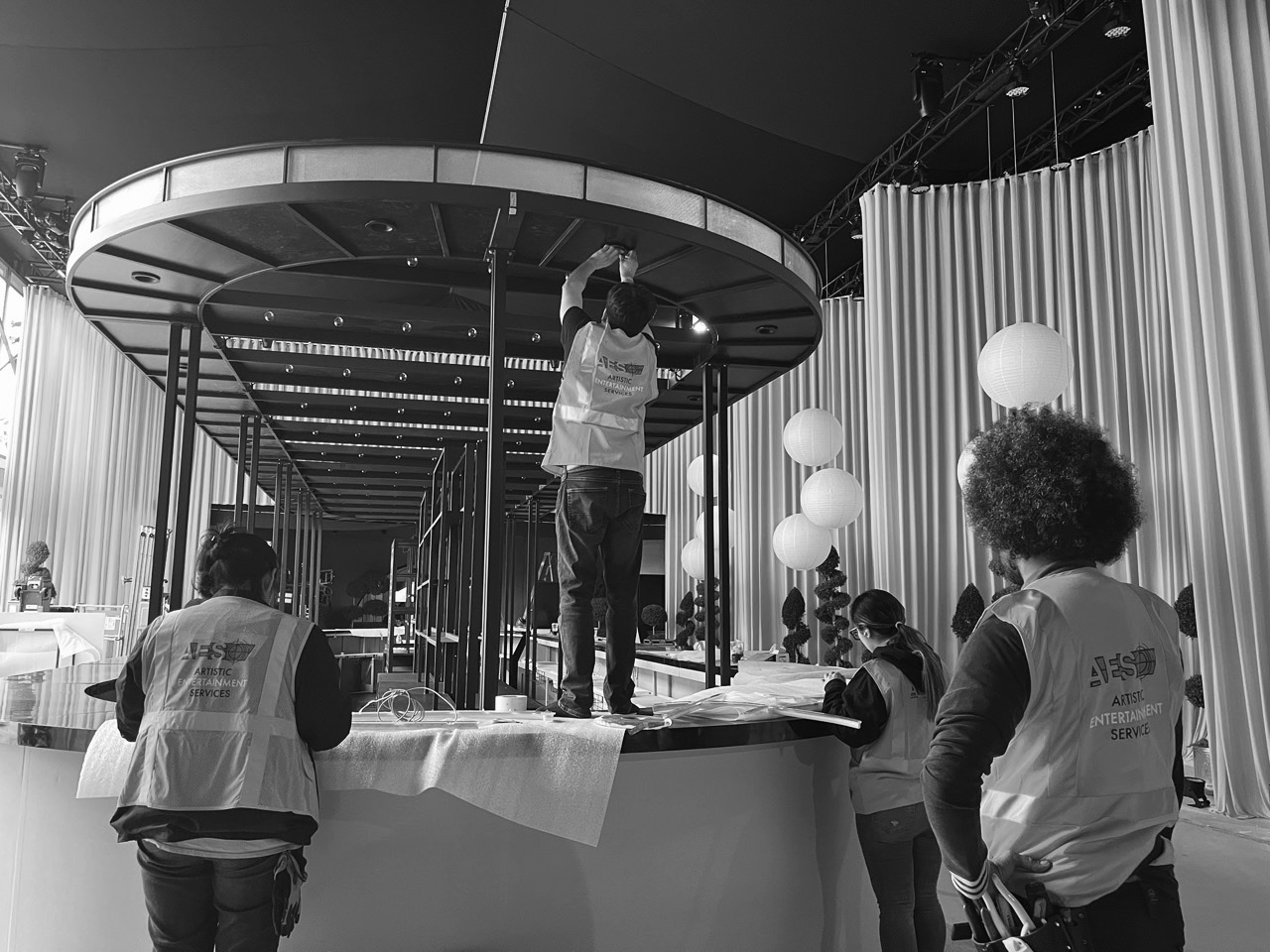 AES | Scenic Fabrication for Disney, Universal & Nike